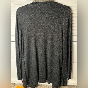 Ruby Rd. | Sweaters | Ruby Rd One Piece Jacket Blouse Combo Black Gold ...